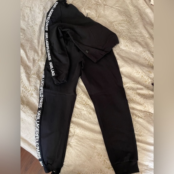 Karl Lagerfeld | Pants & Jumpsuits | Karl Lagerfeld Bundle Track Suit ...